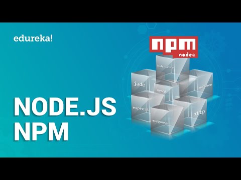 Node.js NPM Tutorial For Beginners | Learn Node.js Package Manager | Node.js Tutorial | Edureka