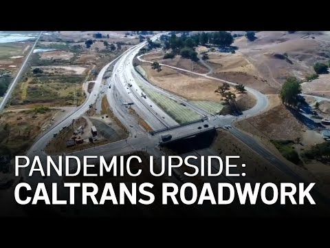 Pandemic Upside: Scarce Traffic Speeds Up Caltrans Roadwork