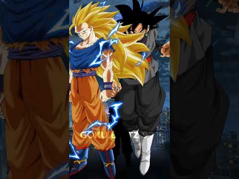 Goku TUI vs Goku Black PNG EDIT