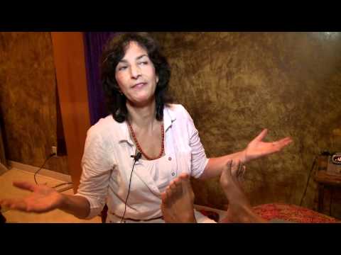 Kim goes to the reflexologist