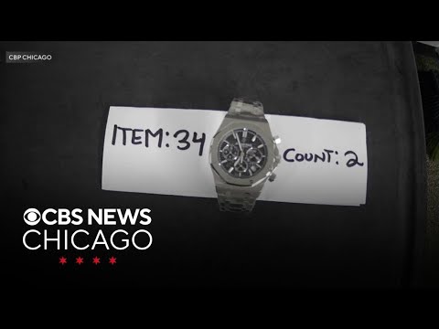 Hundreds of fake designer watches seized at O'Hare Airport