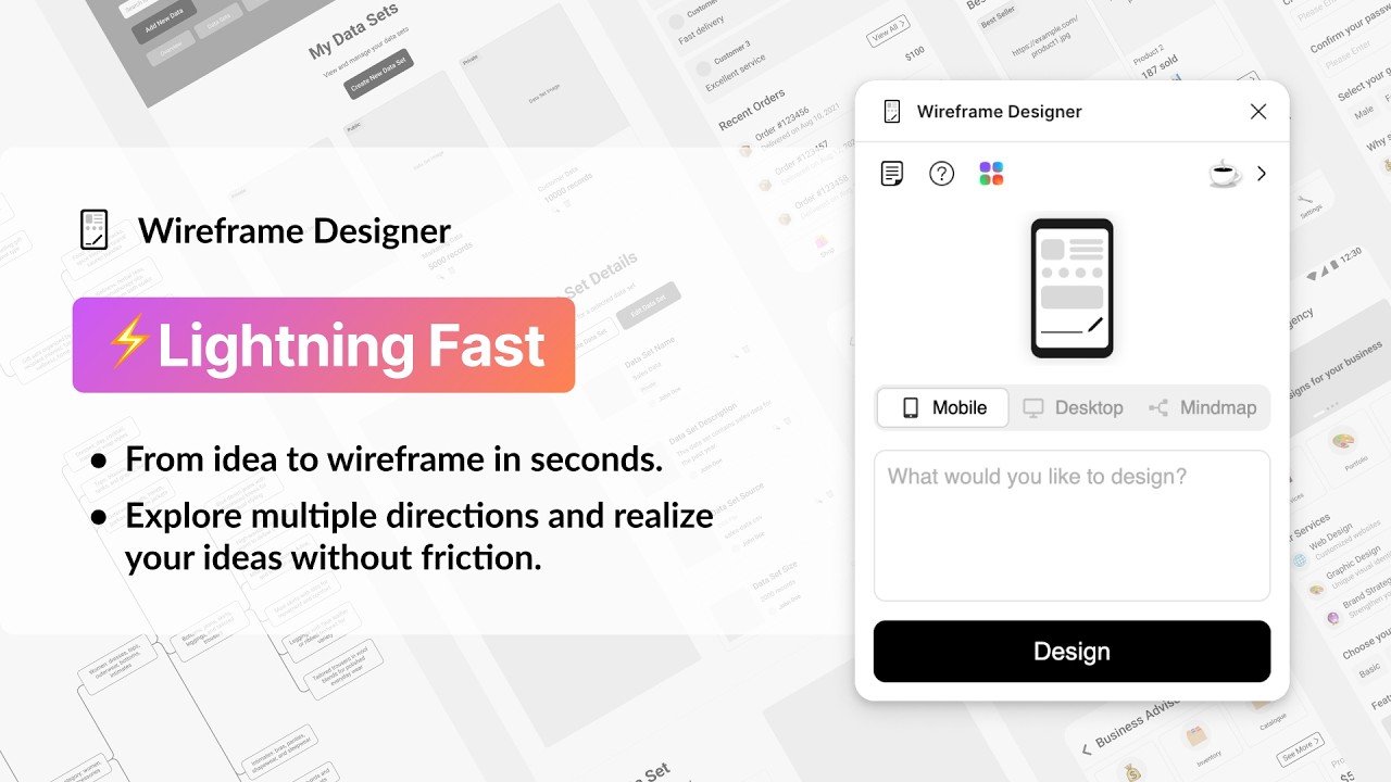 Wireframe Designer New Version