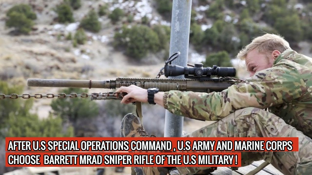 MEET THE BERRET MULTI-ROLE ADAPTIVE DESIGN SNIPER RIFLE OF U.S MILITARY !