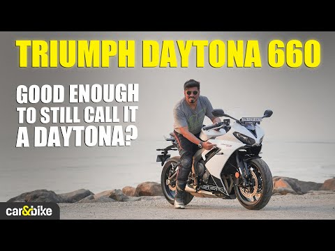Triumph Daytona 660 Review: Old name with the same game? | Road Test | carandbike