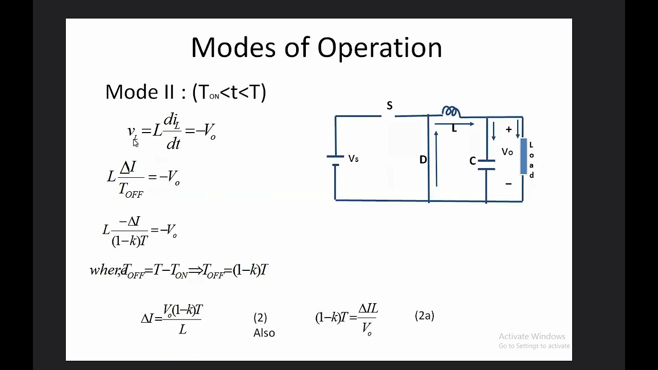 Understanding the DC-DC Buck Converter: Operation and Design | Galaxy.ai