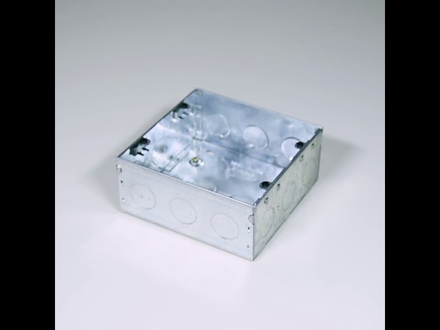 Electrical Modular Box - 3x3, 2M Electrical Modular GI Metal Box ...