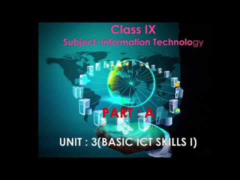 Class IX ICT( information and communication technology)
