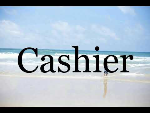 How To Pronounce Cashier🌈🌈🌈🌈🌈🌈Pronunciation Of Cashier