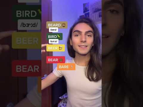 Beard, Bird, Bear, Bareβ¦ | #English Pronunciation πΊπΈ