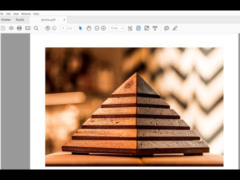 How to Convert JPG to PDF in Windows 10 - No External Software