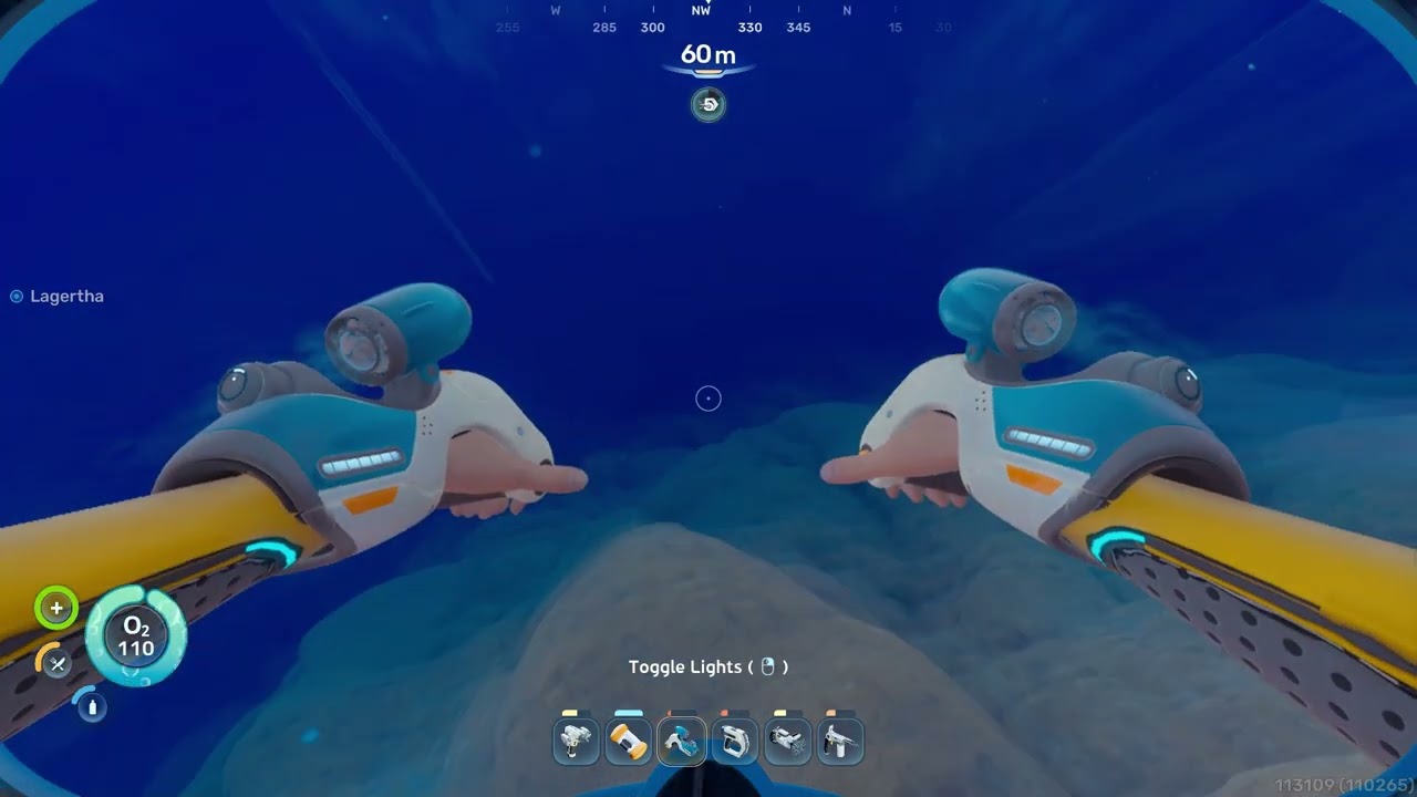 Scanning the VOID LEVIATHAN in Subnautica 2