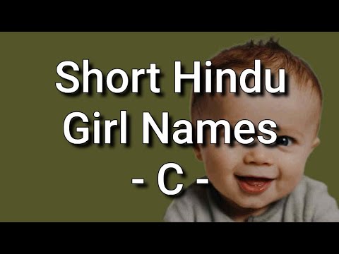 25 Short Hindu Girl Names and Meanings, Starting With C