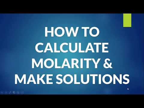 Molarity Calculator | How to calculate Molarity & Make Solution