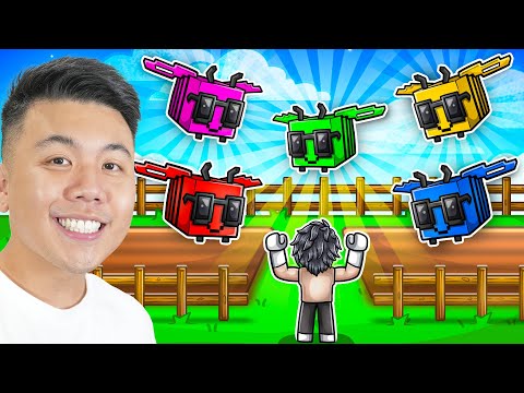 I Started Over BROKE with a DISCO BEE Army on Grow a Garden! (Roblox)