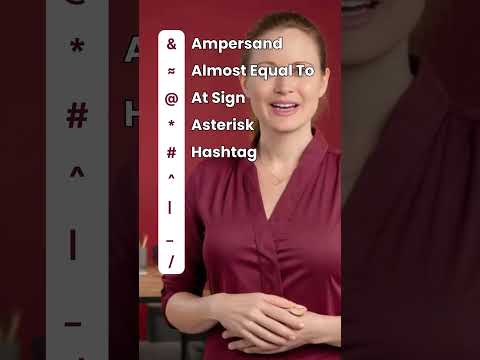 Keyboard ⌨️ Symbols Vocabulary You May Not Know! | English Speaking Practice