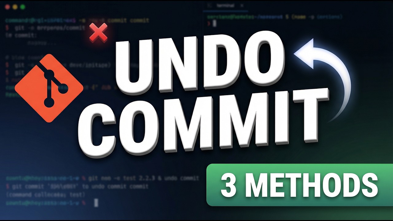 How to Undo Last Git Commit | 3 Safe Methods
