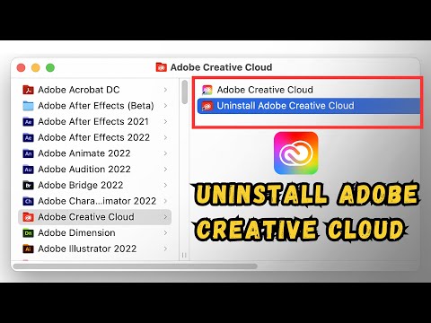 How to Uninstall/Remove Adobe Creative Cloud