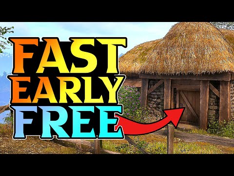 Earliest FREE Player Home Oblivion Remastered - Safe Storage, easy access bed for levelling