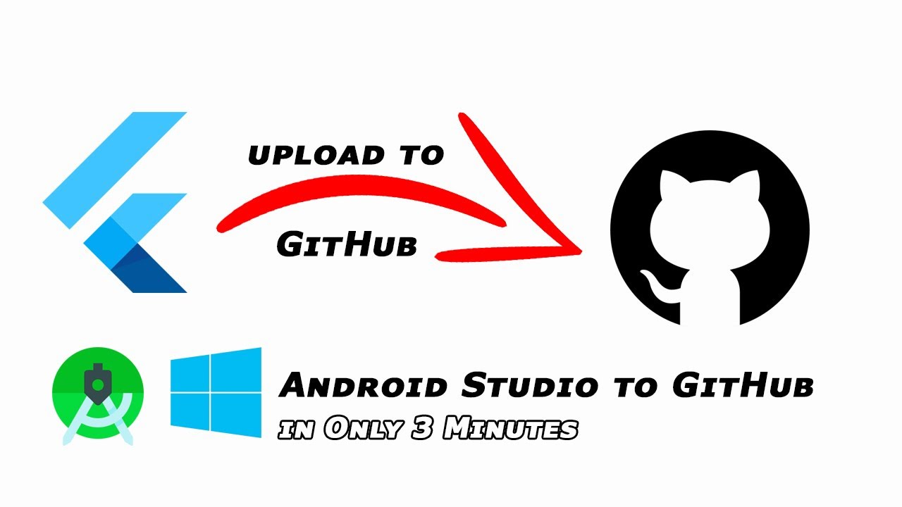 Upload Flutter Project to GitHub from Android Studio