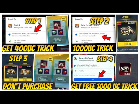 ?Get 3000 UC FREE BGMI | Playstore Offer Hidden Trick | Claim 500UC Playstore Working Trick | 2025