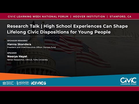 High School Experiences Can Shape Lifelong Civic Dispositions for Young People