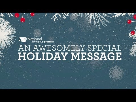 An Awesomely Special Holiday Video