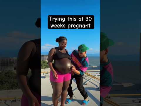 Trying this at 30 weeks pregnant… #shorts