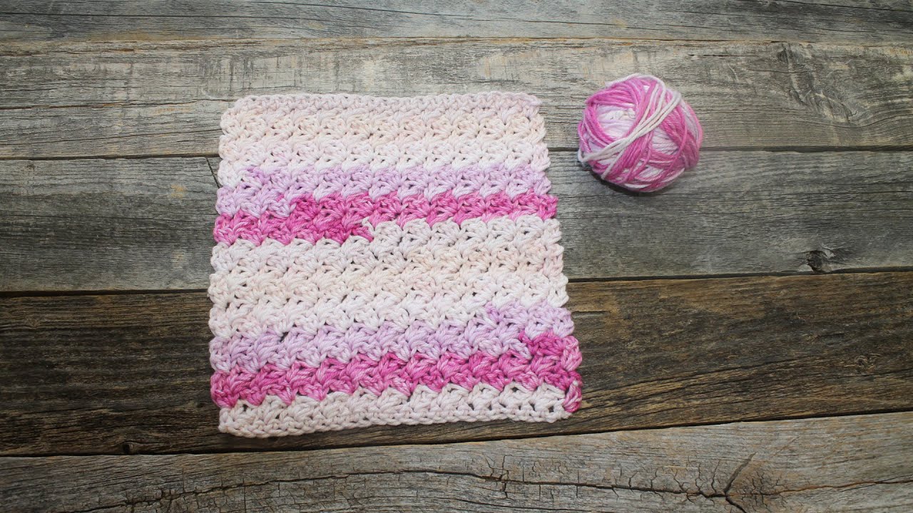 Learn to Make an Easy Suzette Dishcloth Tutorial