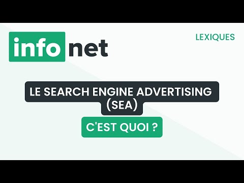 Le search engine advertising (SEA), c'est quoi ? (définition, aide, lexique, tuto, explication)