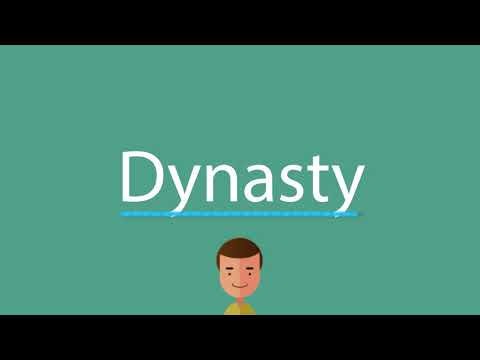 Dynasty pronunciation