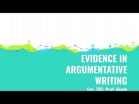 Evidence in Argumentative Writing: Statistics