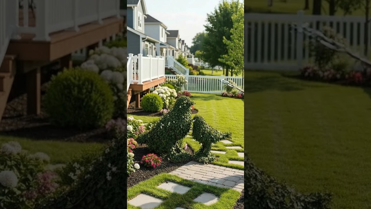 Gardening Magic🌿❤️#gardeningmagic #satisfying #gardendelight #garden#green #gardningtips #birds