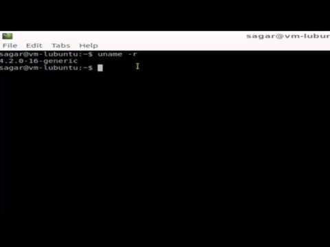 How to find kernel version in Redhat