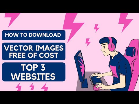 How to DOwnload vector images free of cost Top 3 Websites