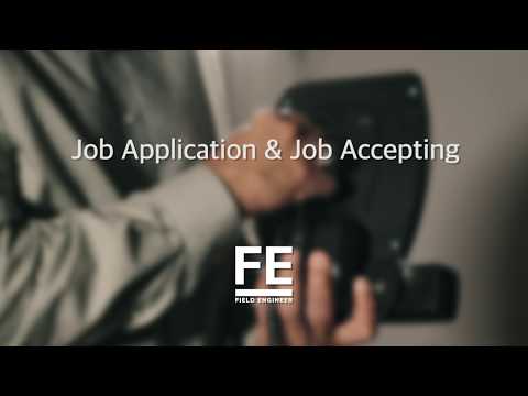 How Freelance Engineer can Apply, Accept Jobs on FieldEngineer.com App