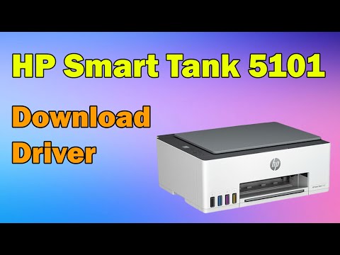 How to install Driver HP Smart Tank 5101 Printer windows 10 or 11