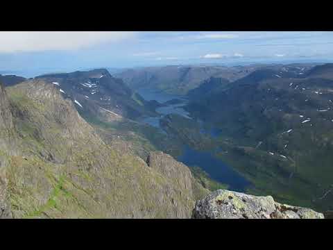 Seiland's highest point hike.