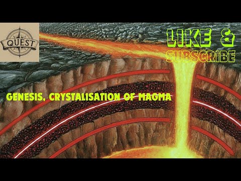 Genesis, properties, emplacement and crystallization of magmas #viralvideo #trending #science