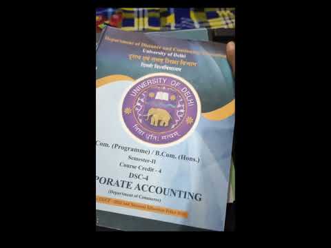 Du Sol | Bcom(Hons), Second semester books 2023 | South Study Centre| #dusol #sol #du #exam #college