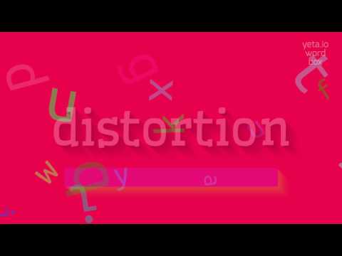How to say "distortion"! (High Quality Voices)