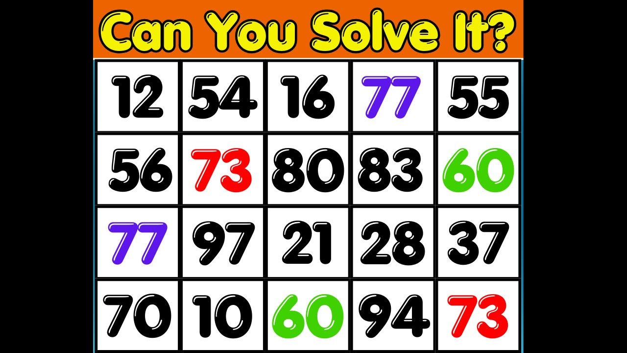 🧐Improve IQ by 14.5% with this Genius Challenge | Puzzle  Grid #89