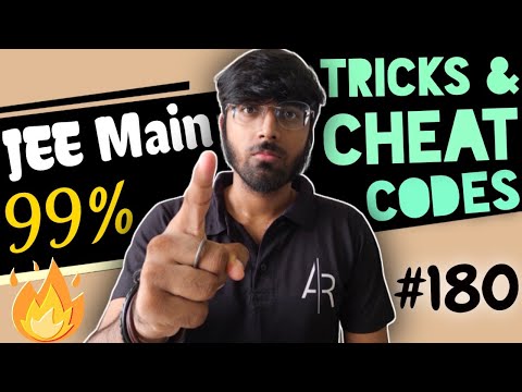 JEE Mains 2021: Amazing Tricks for JEE Main 2021 Examπ₯π₯π₯| Tricks & Cheat Codes #180 #jeemain2021
