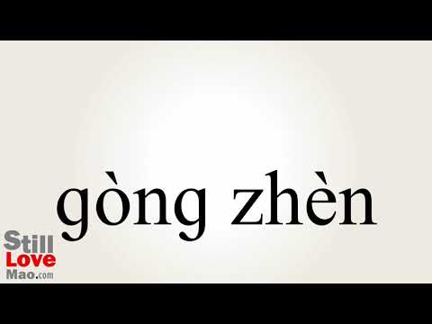 How to Say Resonances in Chinese