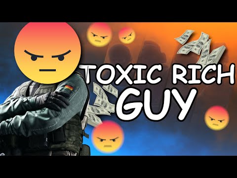 TOXIC RICH TEAM MATE Tries To Join Our Discord In Rainbow Six Siege