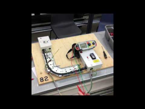 Hi to test for Insulation Resistance of a SWA Sub-main Circuit Using a Megger MFT Tester
