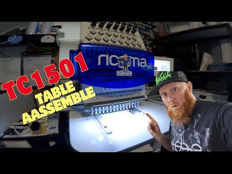 Learn Step-by-Step Table Installation on TC1501 and 8-In-1 Device by Ricoma!