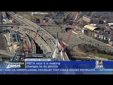 MBTA Schedule Changes, Boston Construction Projects Stop Due To Coronavirus