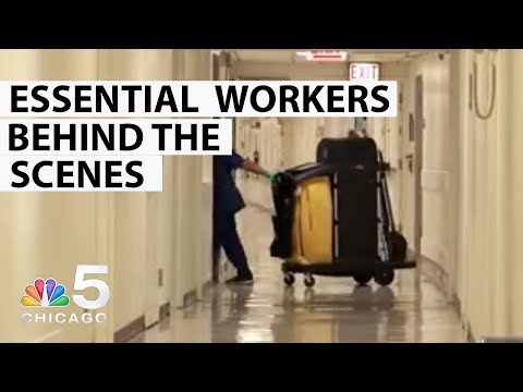 Meet Essential Workers Making a Difference Behind the Scenes | NBC Chicago