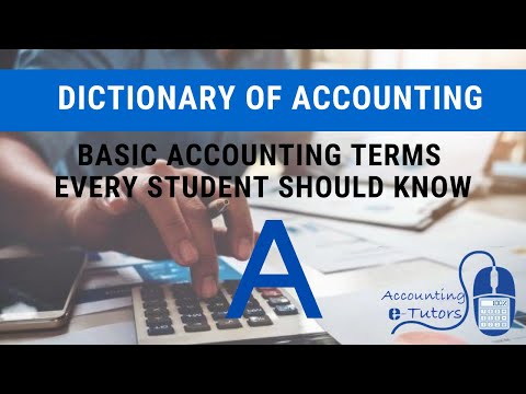 5 Easy Accounting Terms to Learn Now | Accounting Simplified For Beginners Explained |