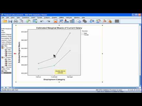Two Way ANOVA - SPSS (part 3)